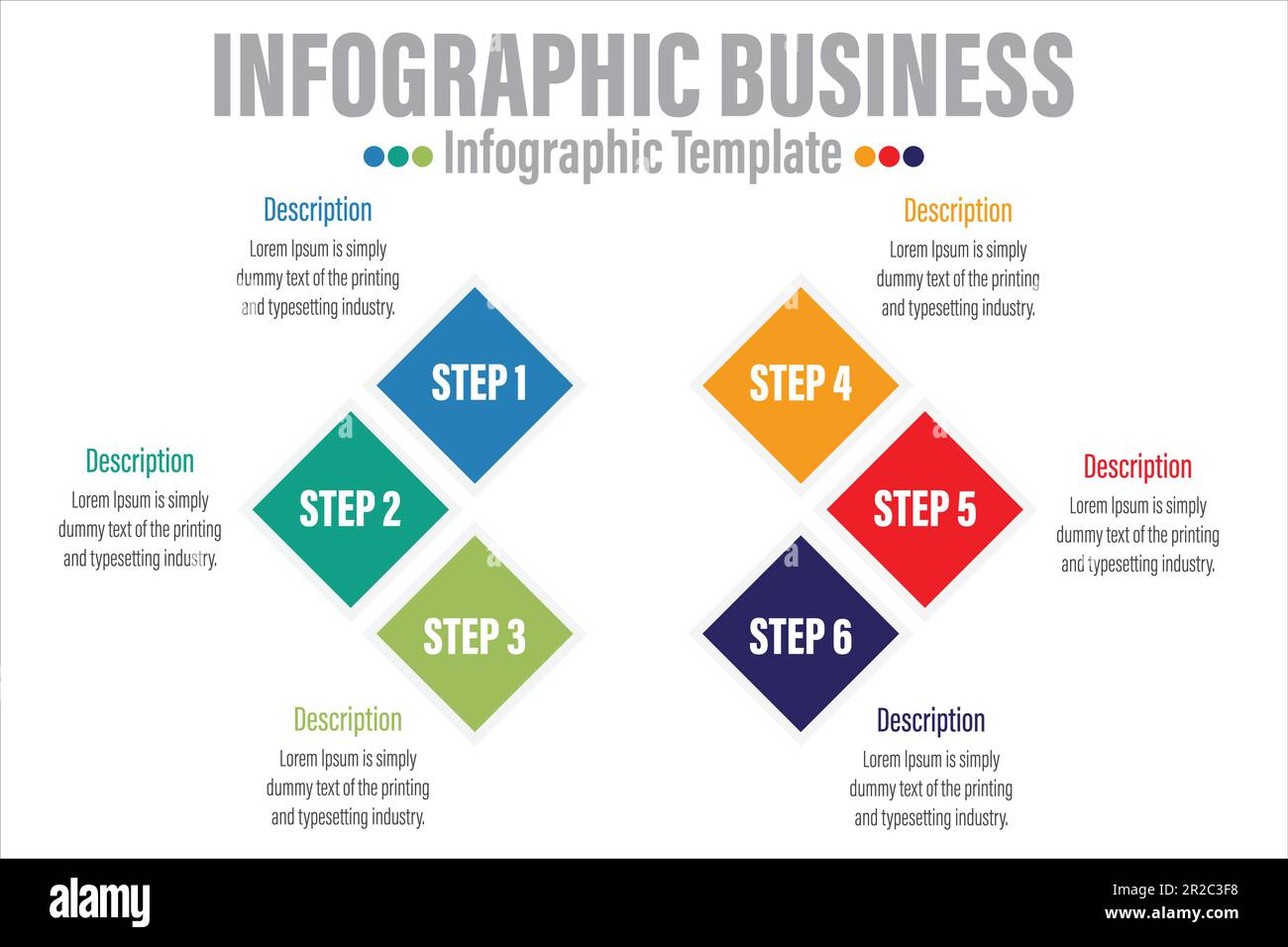 Infographic thin line design and Six 6 Steps, Six 6 options or steps ...