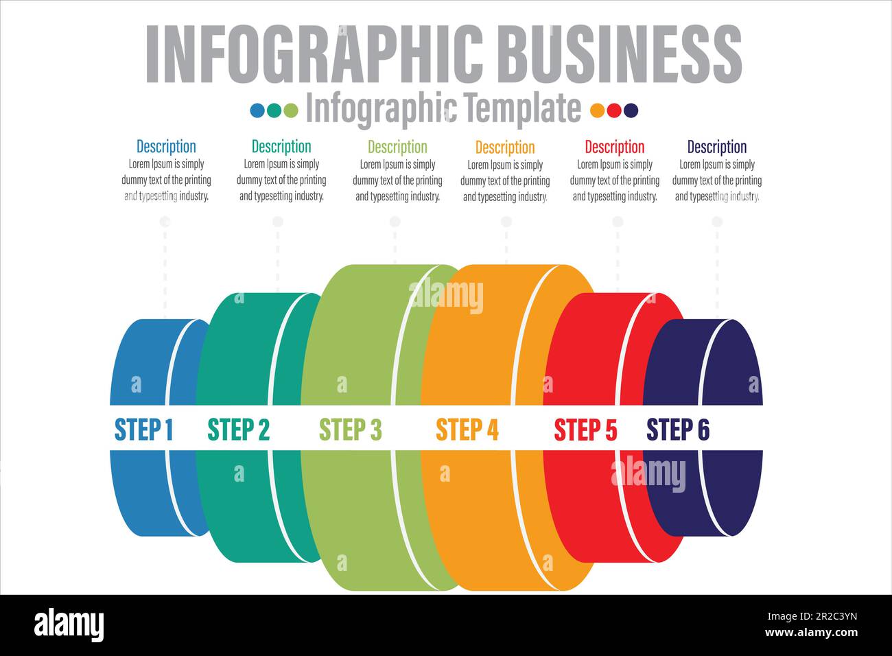 Infographic Sales funnel diagram template for business. Modern Timeline ...