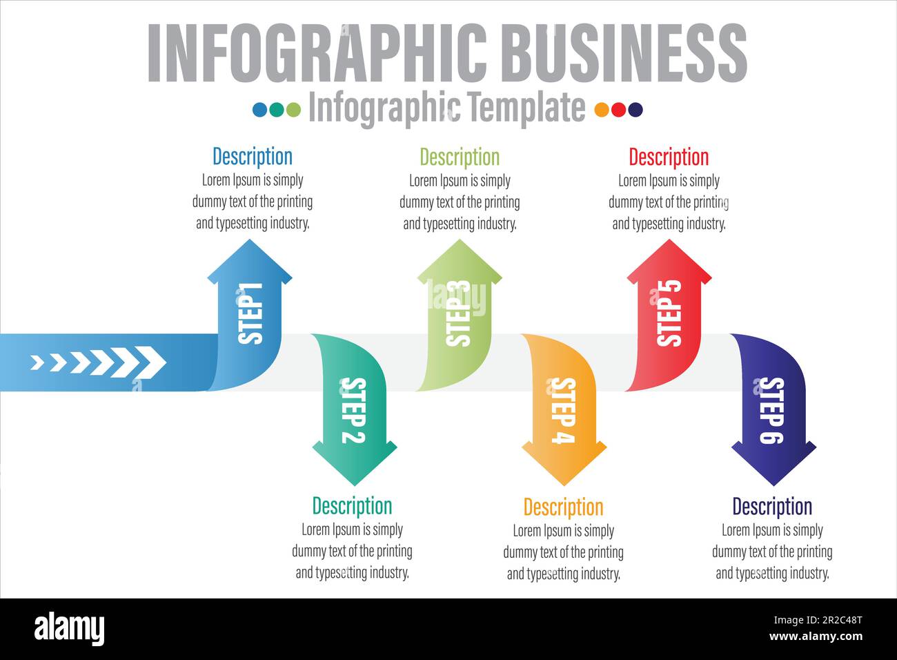 Infographic Template Roadmap
