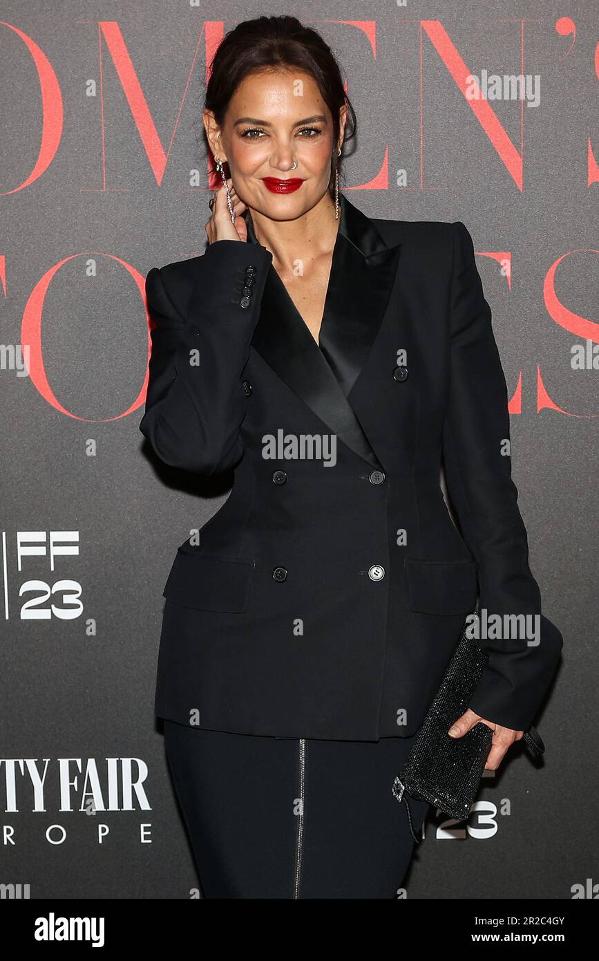 Antibes, France. 18th May, 2023. CANNES - MAY 18: Katie Holmes on the ...