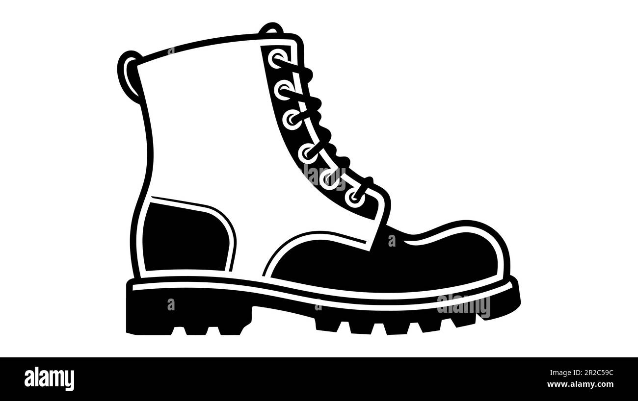Hiking Boot Icon Vector