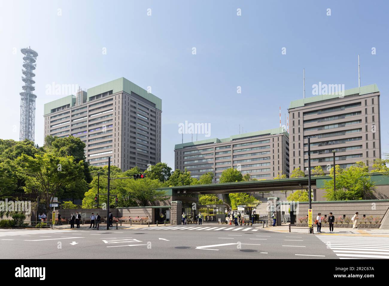 Tokyo, Japan. 18th May, 2023. Japanese Ministry of Defense in Tokyo ...