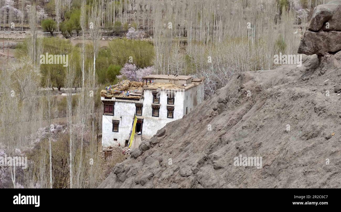 A traditional style farmhouse in Ladakh, India Stock Photo - Alamy