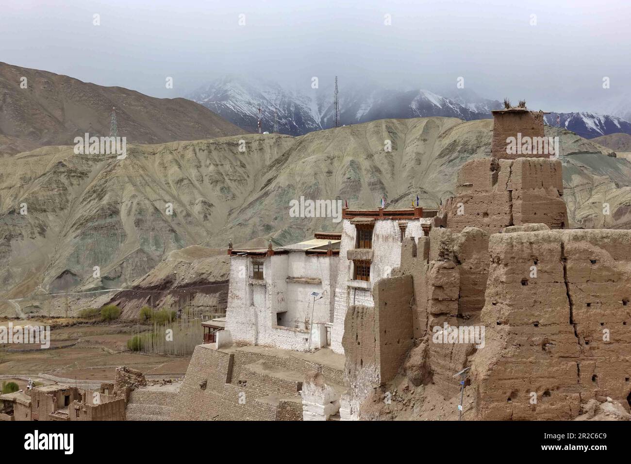 Basco Palace Ruins in Ladakh, India Stock Photo - Alamy