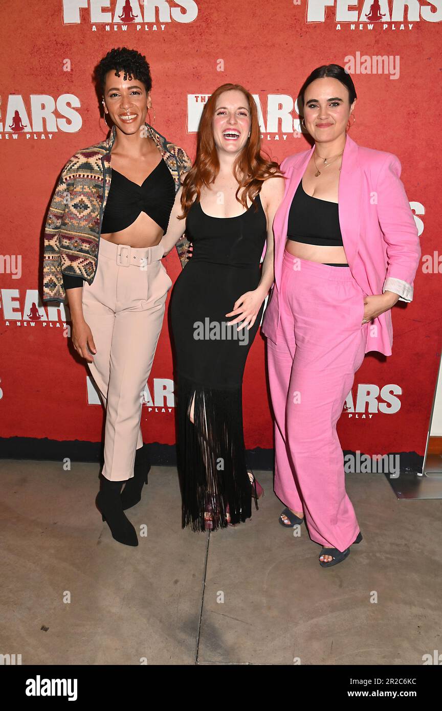 Brittian Seibert, Sarin Monae West and Amaia Arana attend "The Fears ...