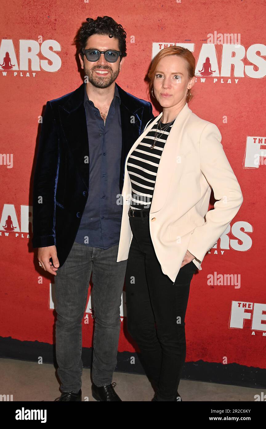 Beejan Land and Nina Rauche attend "The Fears" Off Broadway Opening at ...