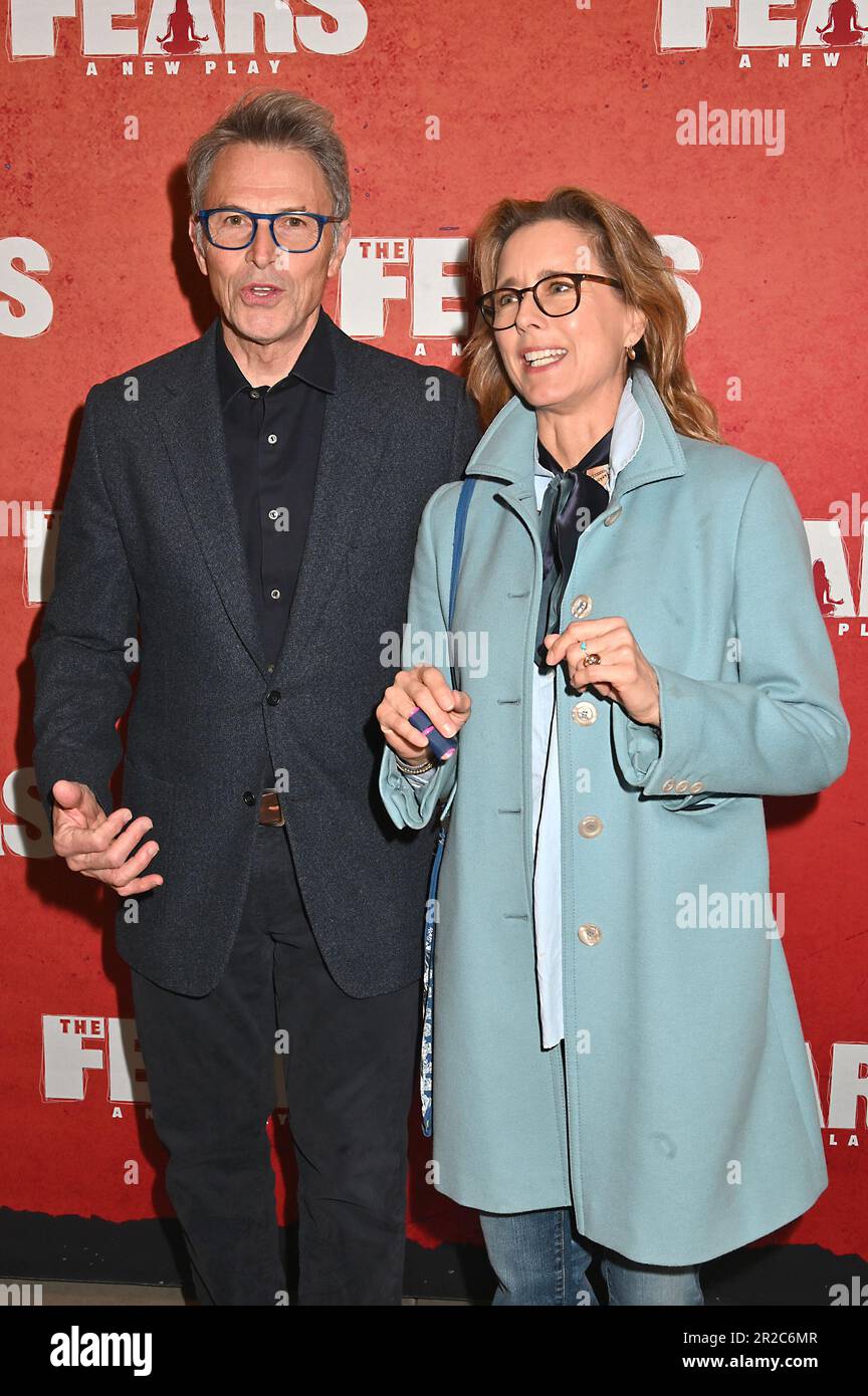 New York, USA on May 18, 2023. Tim Daly and Tea Leoni attend "The Fears ...