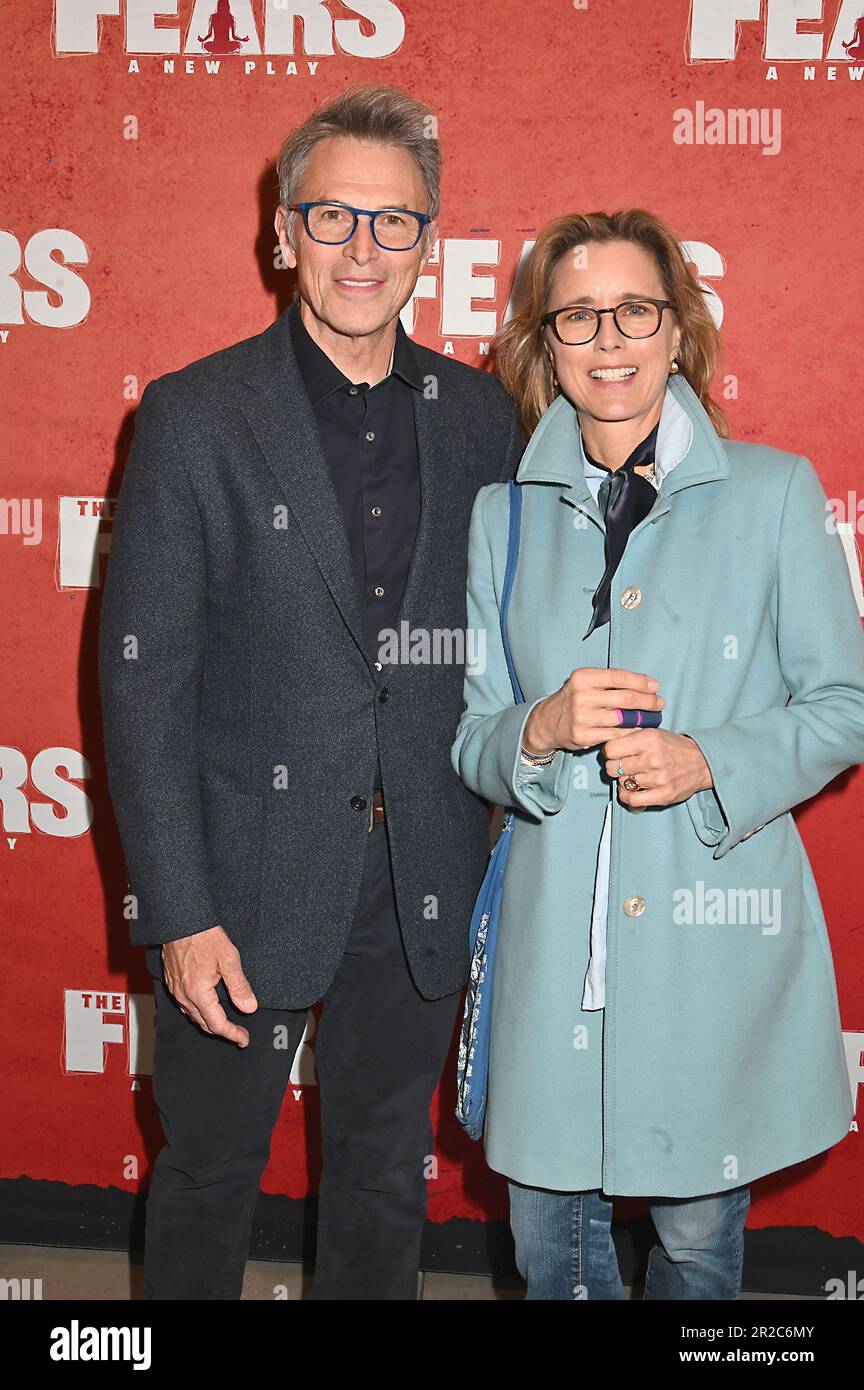 New York, USA on May 18, 2023. Tim Daly and Tea Leoni attend "The Fears ...