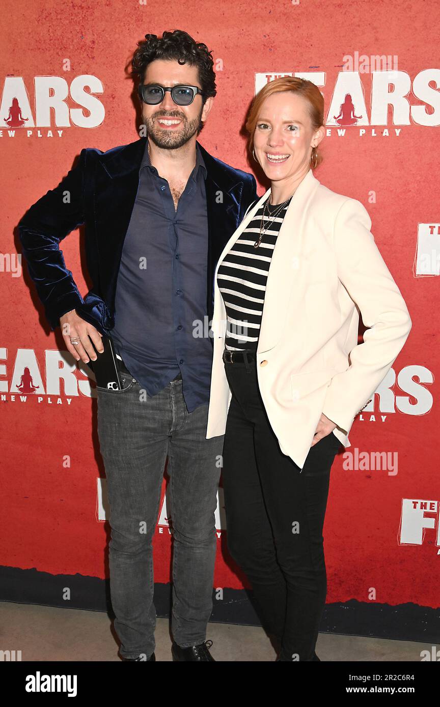 Beejan Land and Nina Rauche attend "The Fears" Off Broadway Opening at ...