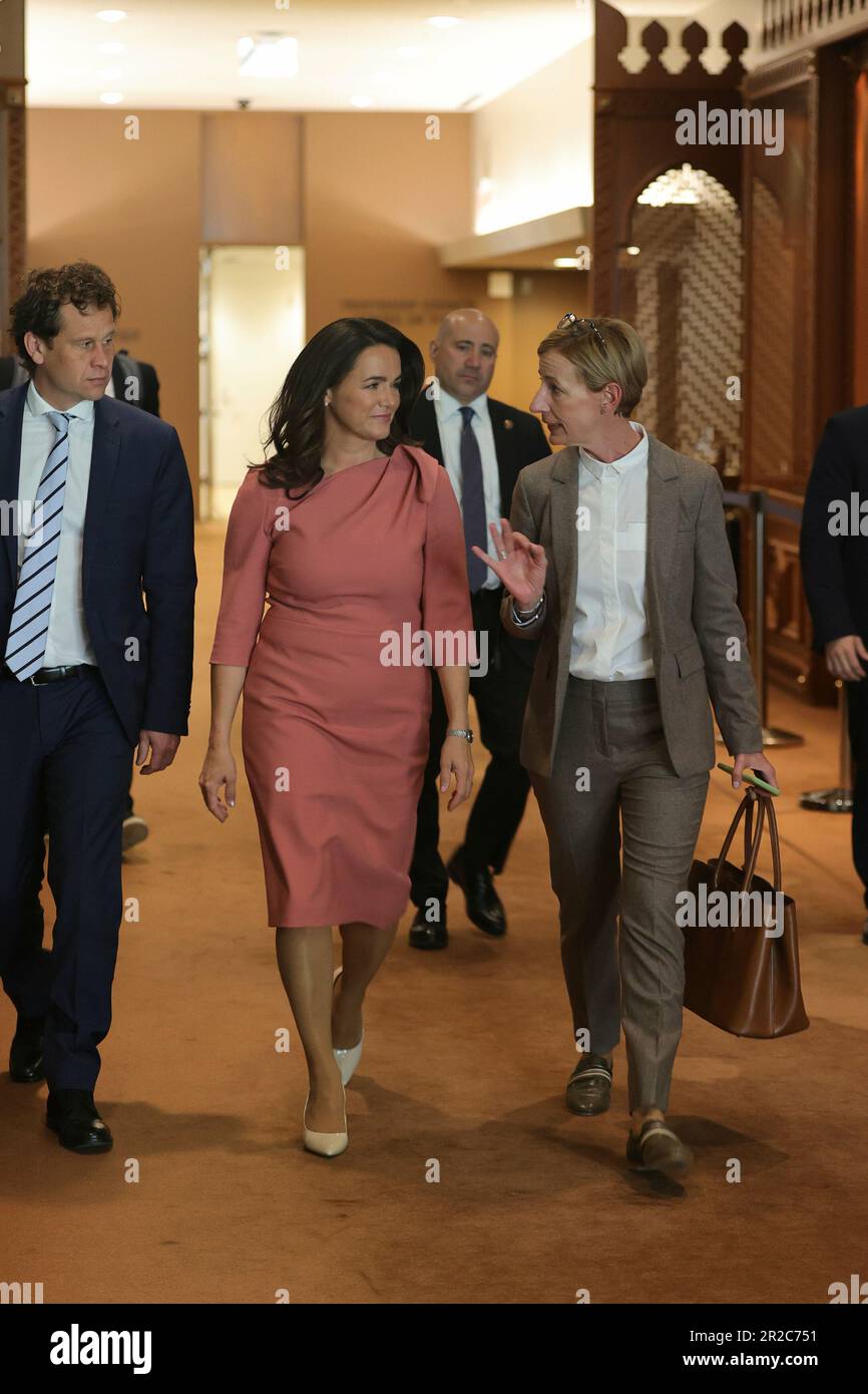 United Nations, New York, USA, May 18, 2023 - Katalin Novak, President ...