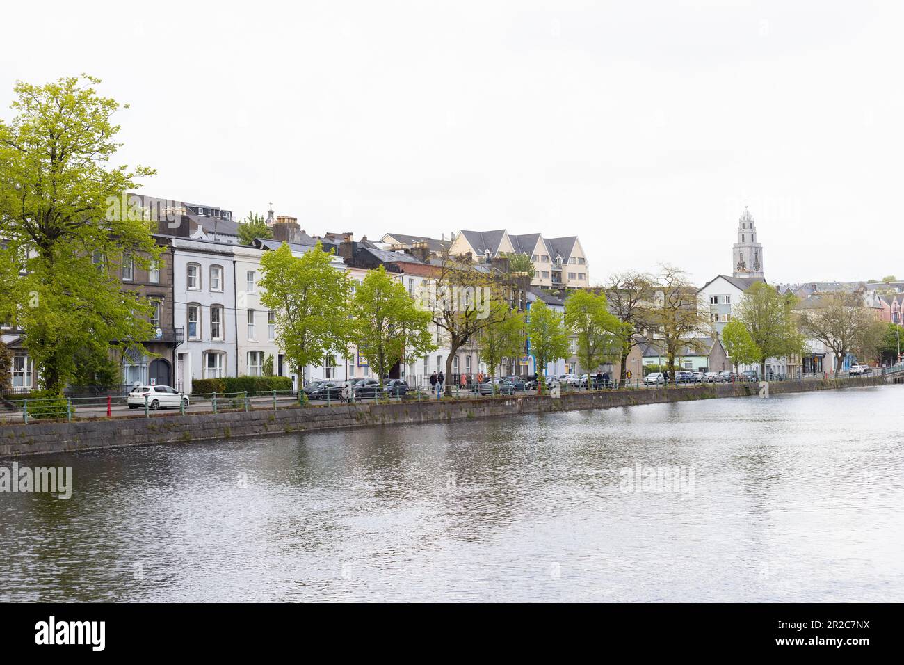 The River Lee which runs through Cork city in Ireland Stock Photo - Alamy
