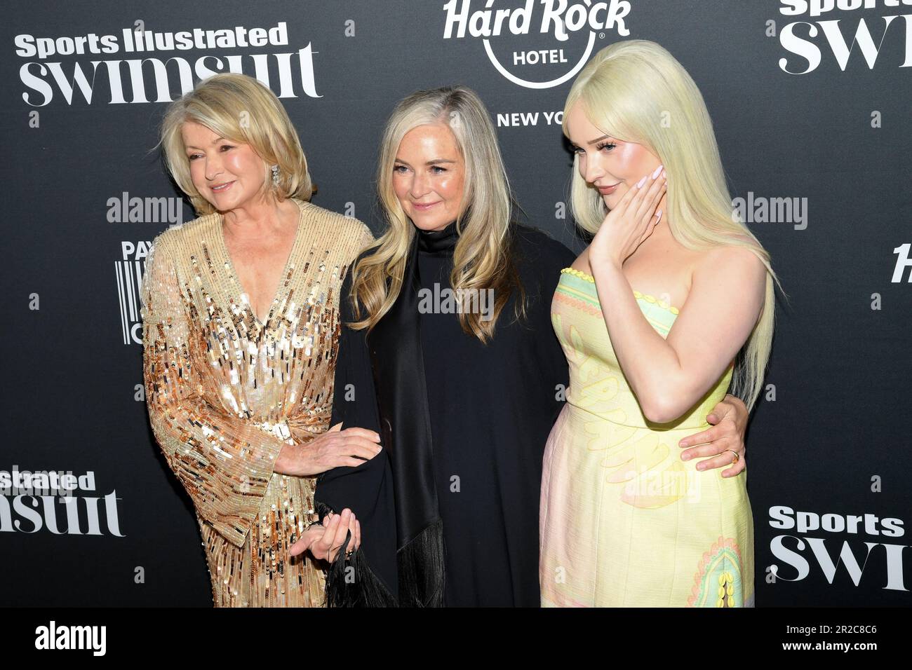 New York, USA. 18th May, 2023. Martha Stewart, MJ Day and Kim Petras ...