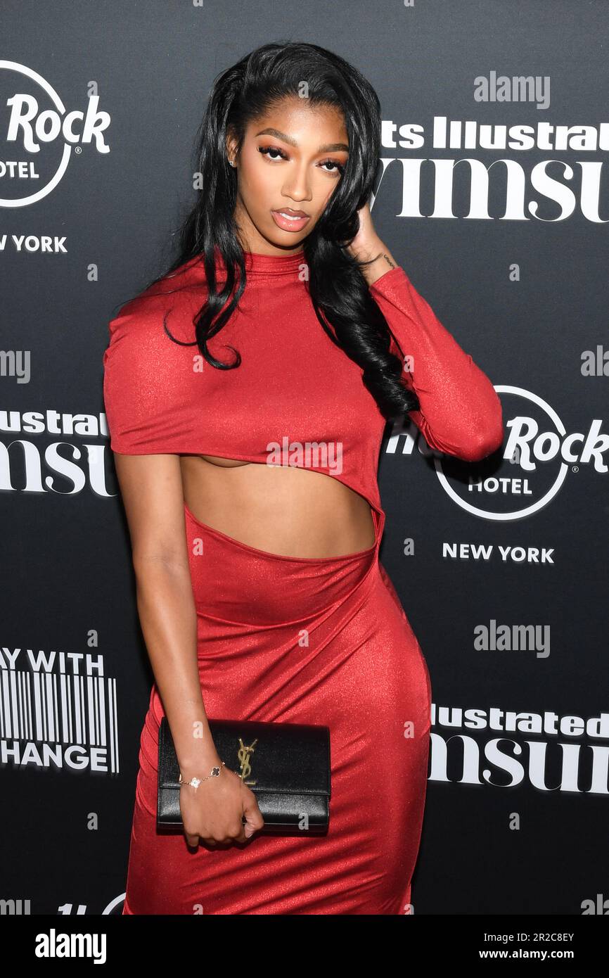 New York, USA. 18th May, 2023. Angel Reese walking the red carpet at ...
