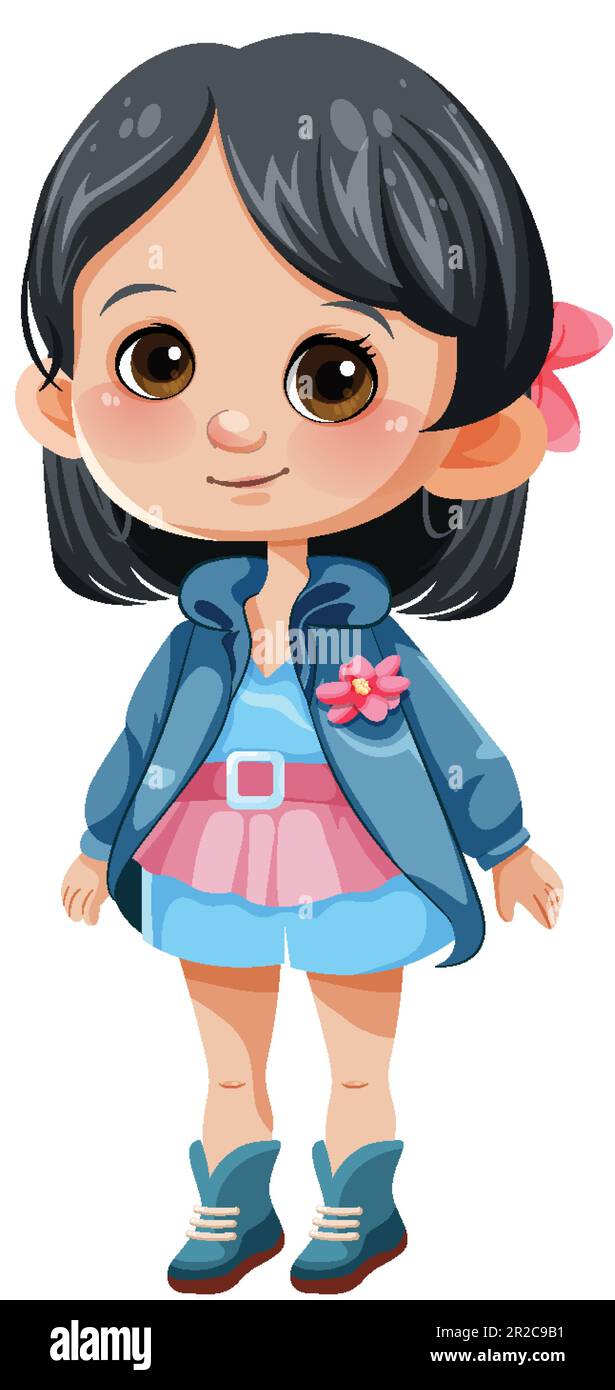Cute student cartoon character illustration Stock Vector Image & Art ...