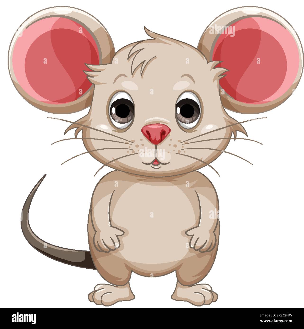 Cute rat cartoon character illustration Stock Vector Image & Art - Alamy