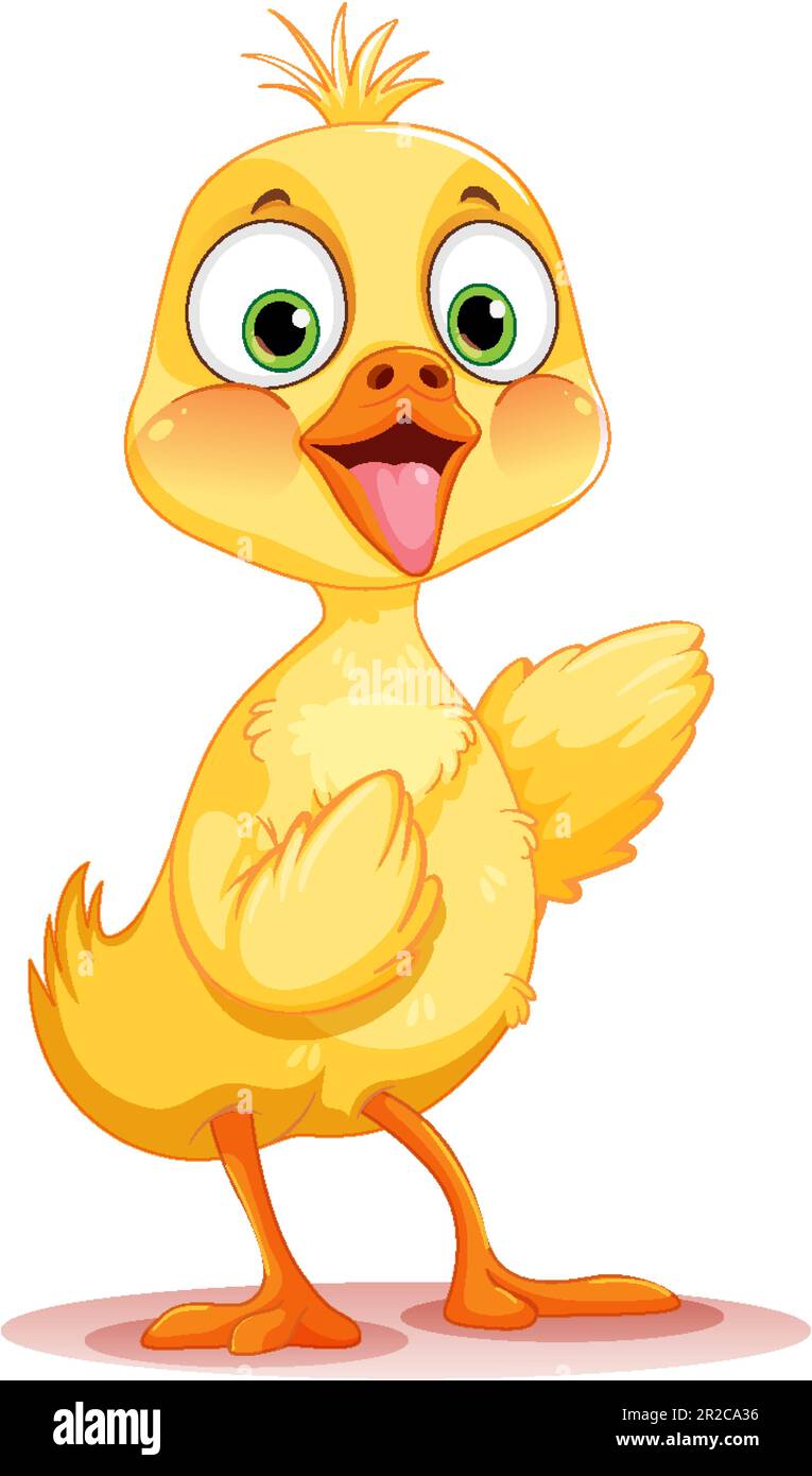 Isolated baby chicken cartoon illustration Stock Vector Image & Art - Alamy