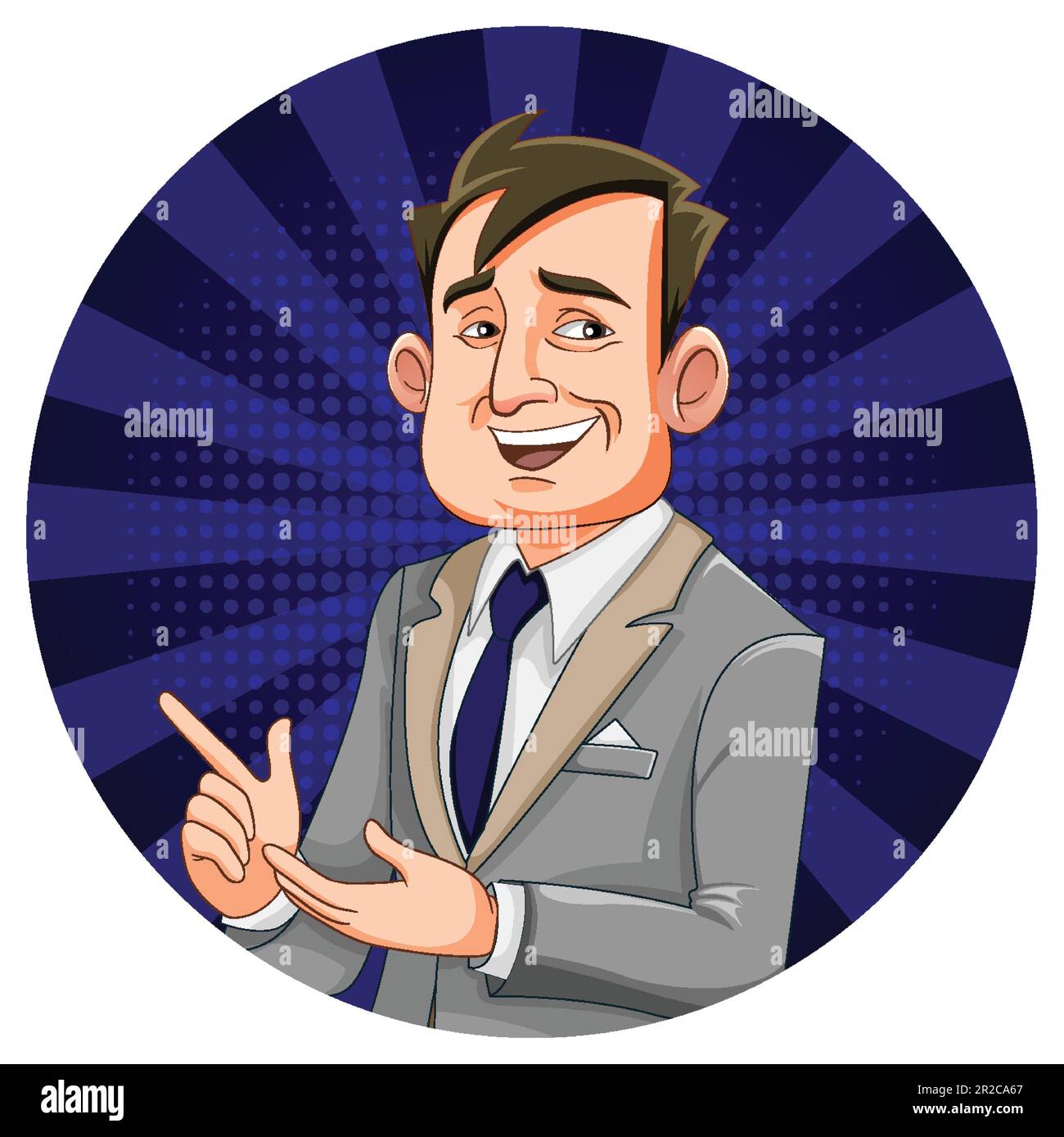 Business man cartoon character illustration Stock Vector Image & Art ...