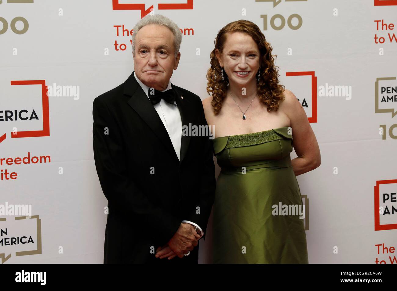 New York, United States. 18th May, 2023. Lorne Michaels, left, and ...