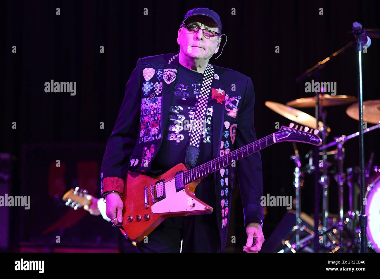 New York, USA. 18th May, 2023. Cheap Trick lead guitarist Rick Nielsen ...