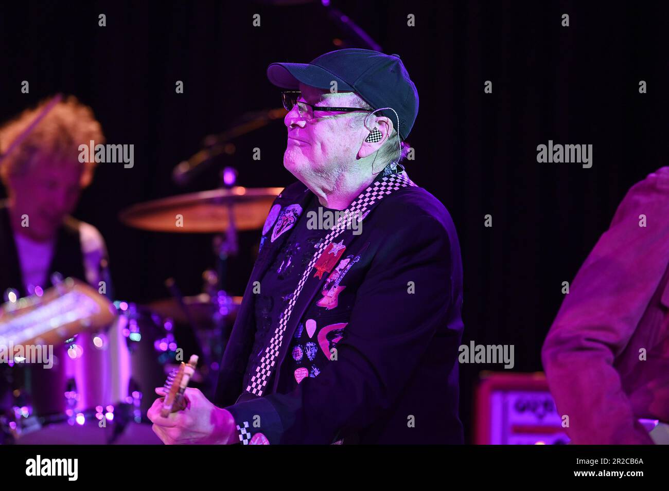 New York, USA. 18th May, 2023. Cheap Trick lead guitarist Rick Nielsen ...