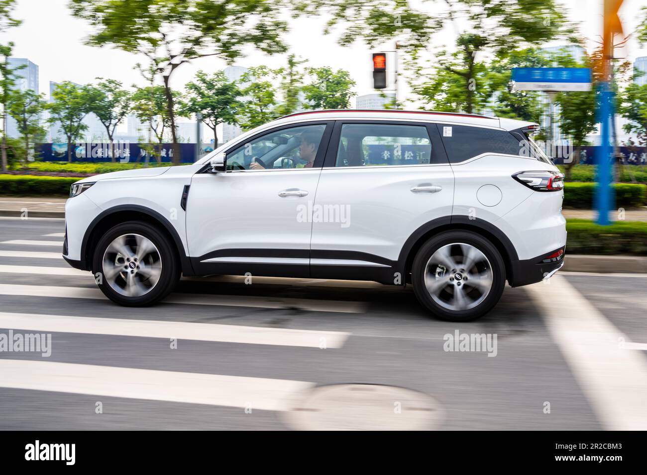 Chery Tiggo 7 Pro (badged at Tiggo 7 Plus for China) SUV car pictured ...