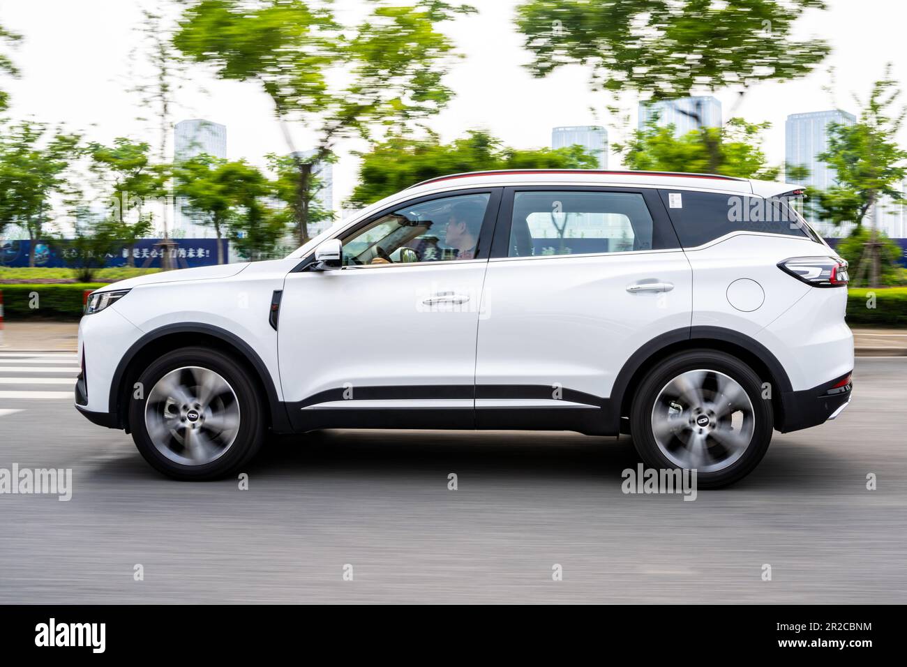 Chery Tiggo 7 Pro (badged at Tiggo 7 Plus for China) SUV car pictured ...