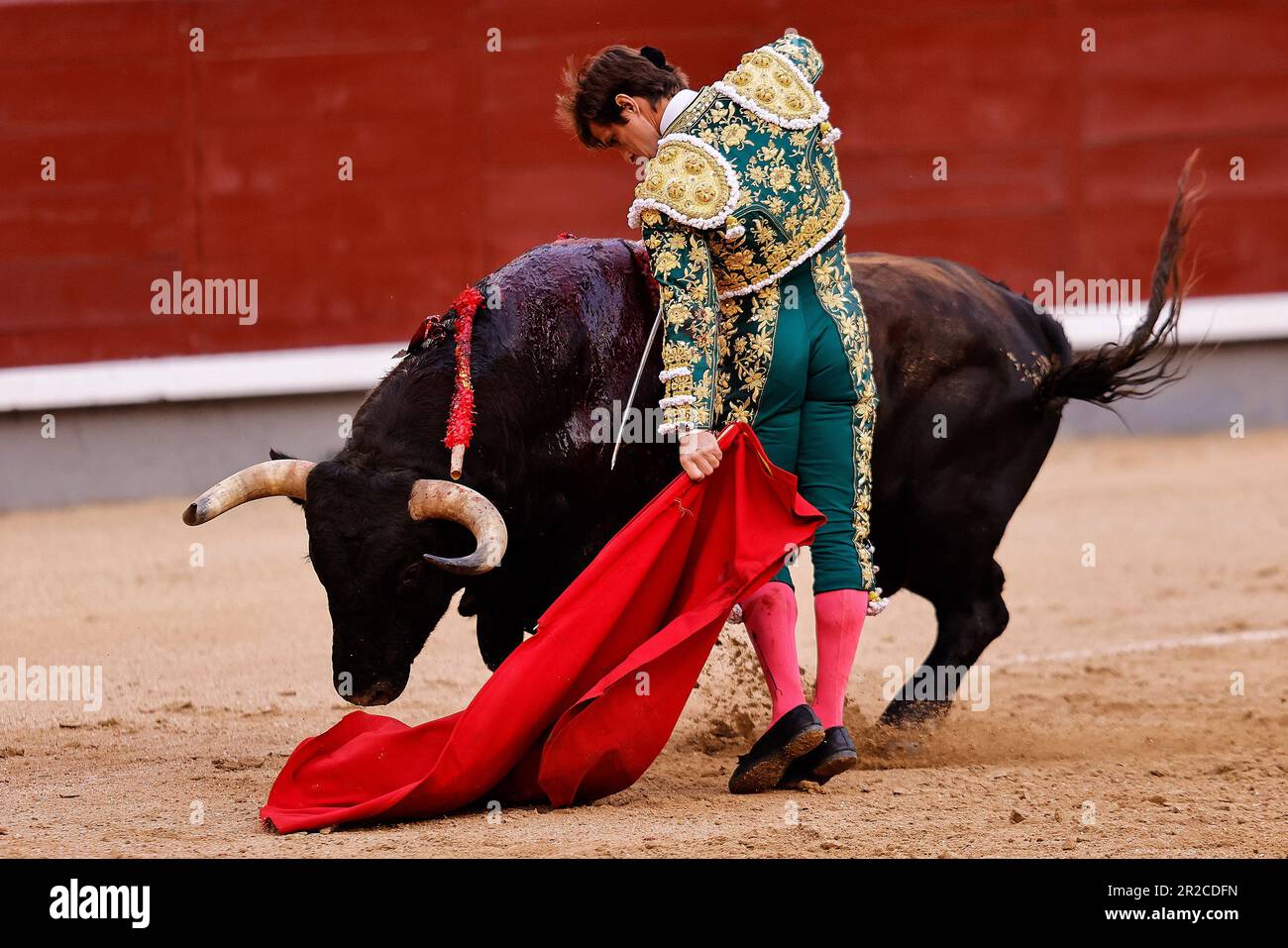 Madrid, Spain. 18th May, 2023. Spanish bullfighter Julian Lopez El Juli ...