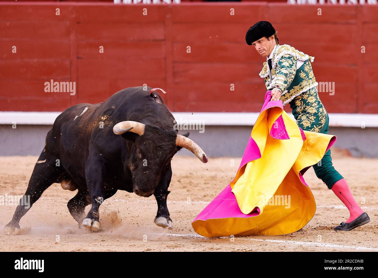 Madrid, Spain. 18th May, 2023. Spanish bullfighter Julian Lopez El Juli ...