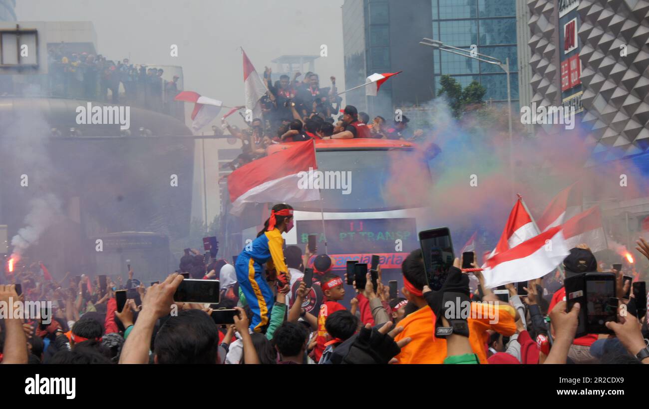 Jakarta, Jakarta, Indonesia. 19th May, 2023. the Indonesian football ...