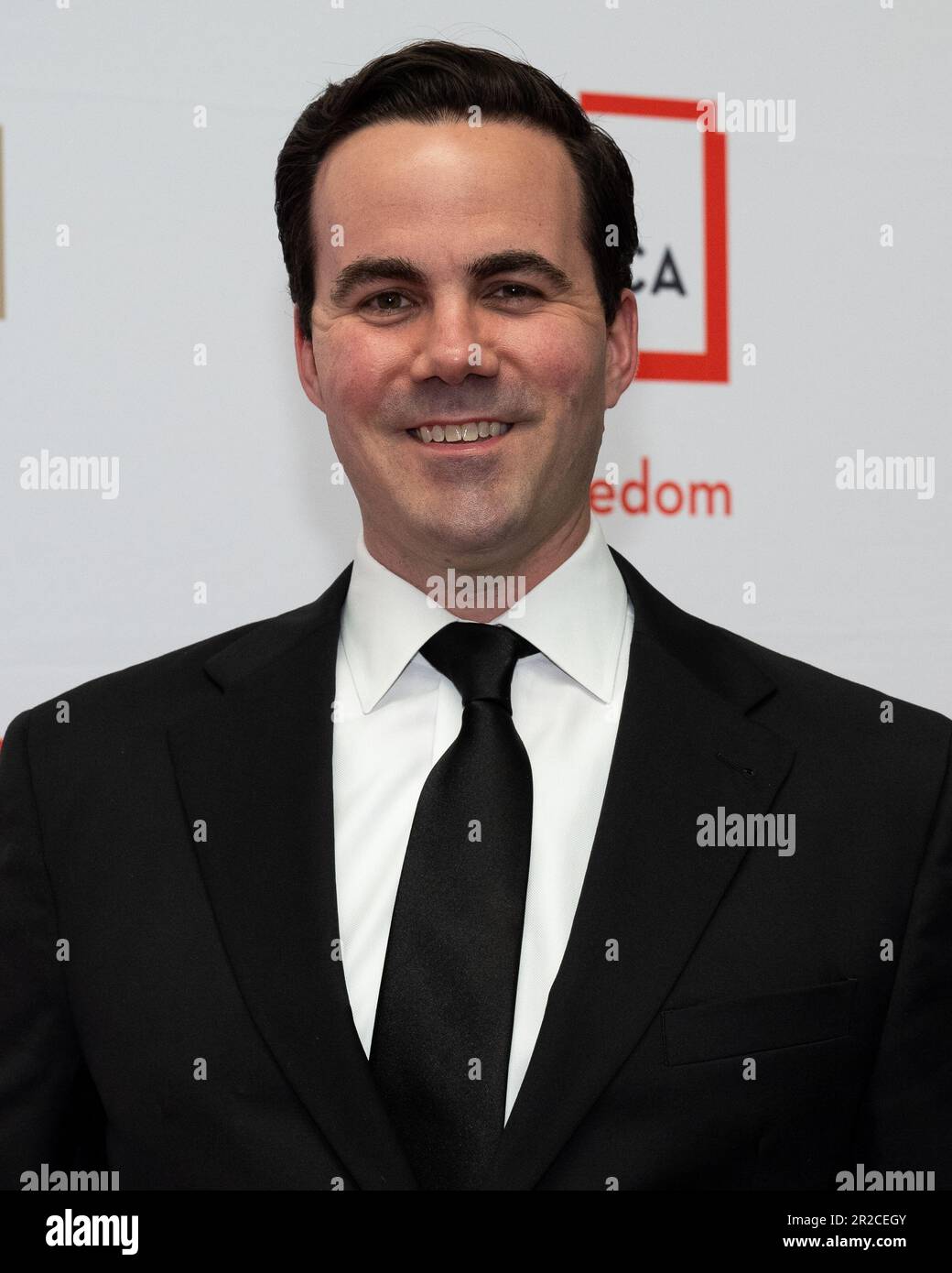 New York, USA. 18th May, 2023. Robert Costa arrives on the red carpet ...