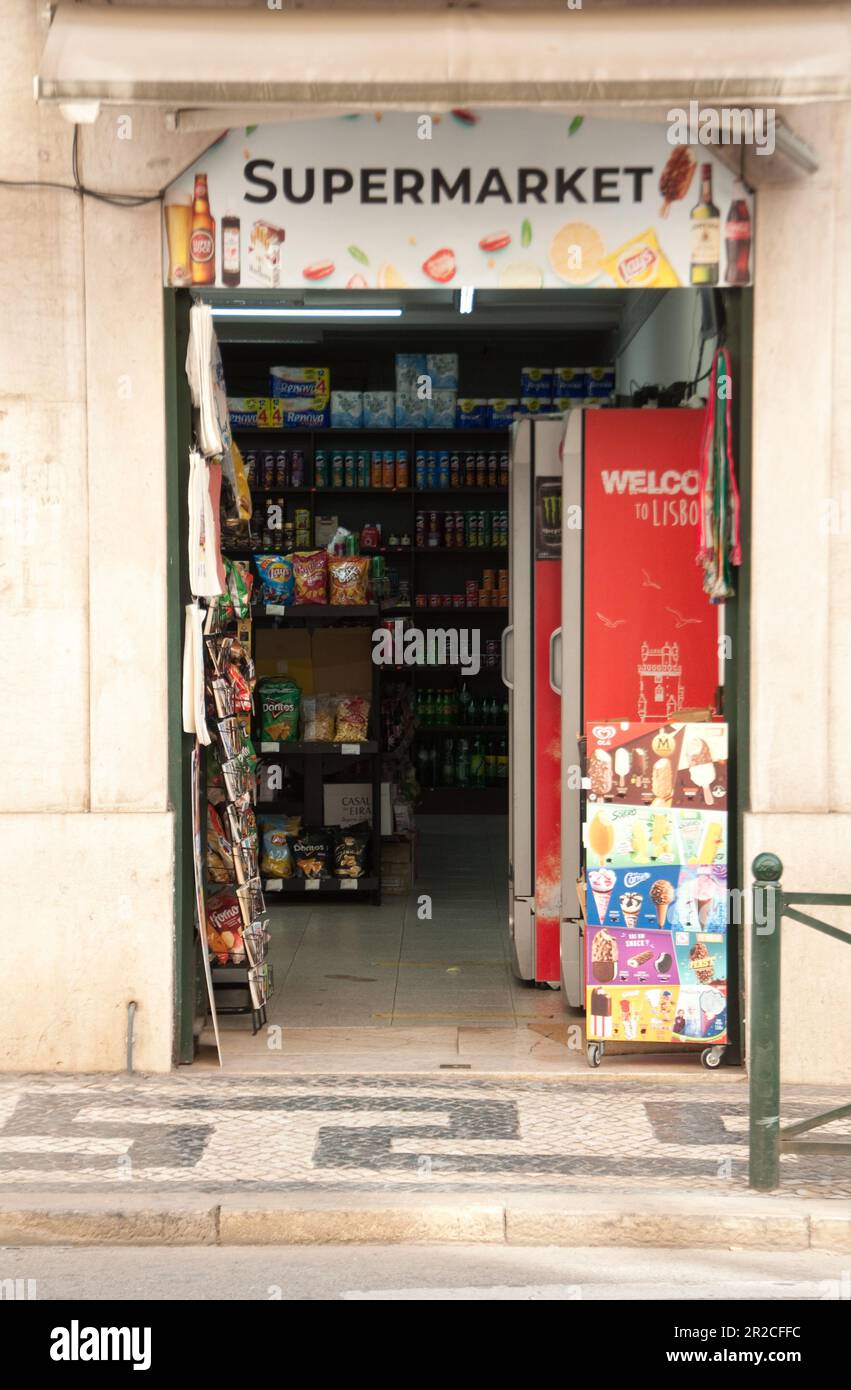 Small supermarket hi-res stock photography and images - Alamy