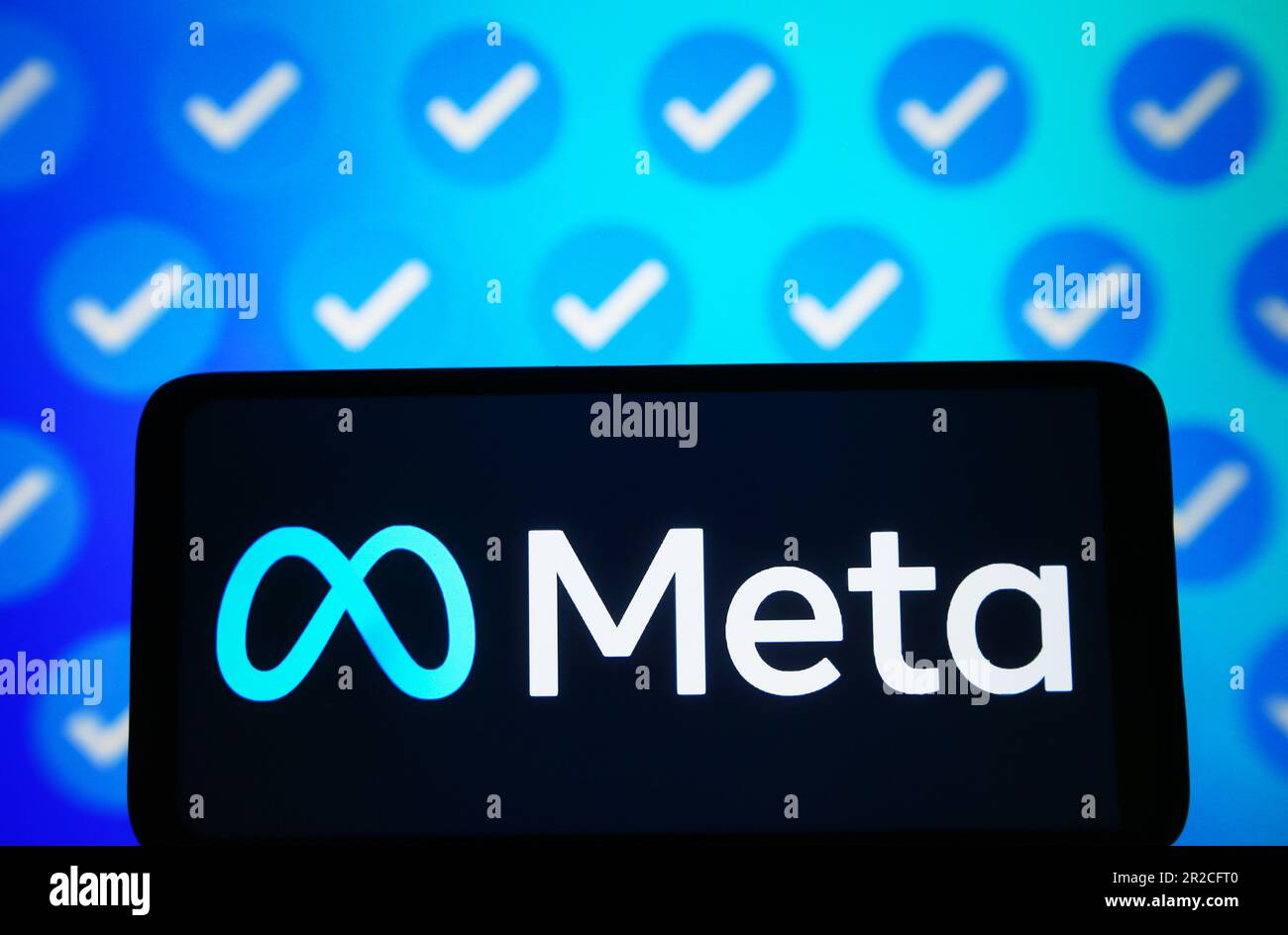 Blue verification badges hi-res stock photography and images - Alamy