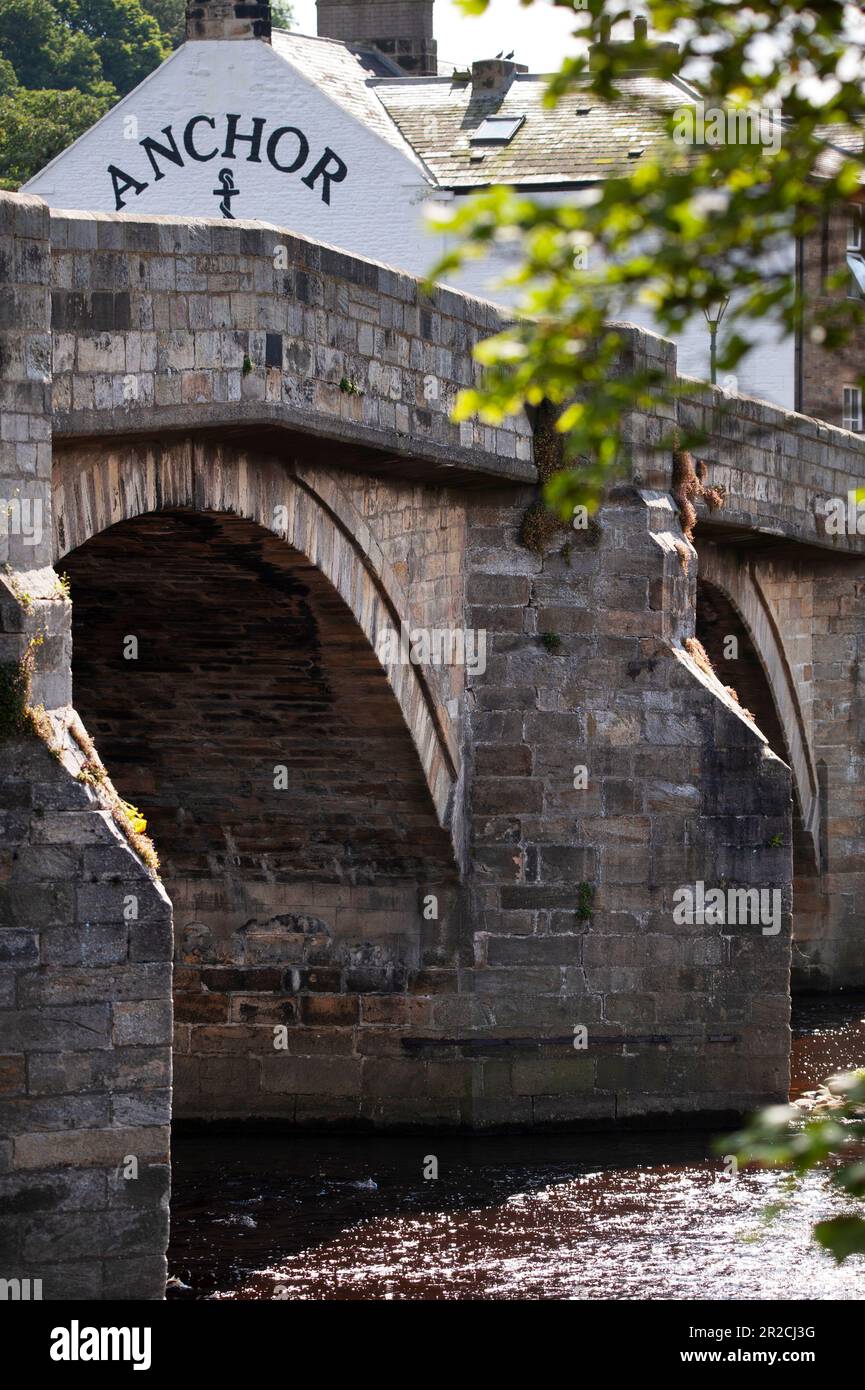 Haydon Bridge, River South Tyne, Northumberland Stock Photo - Alamy