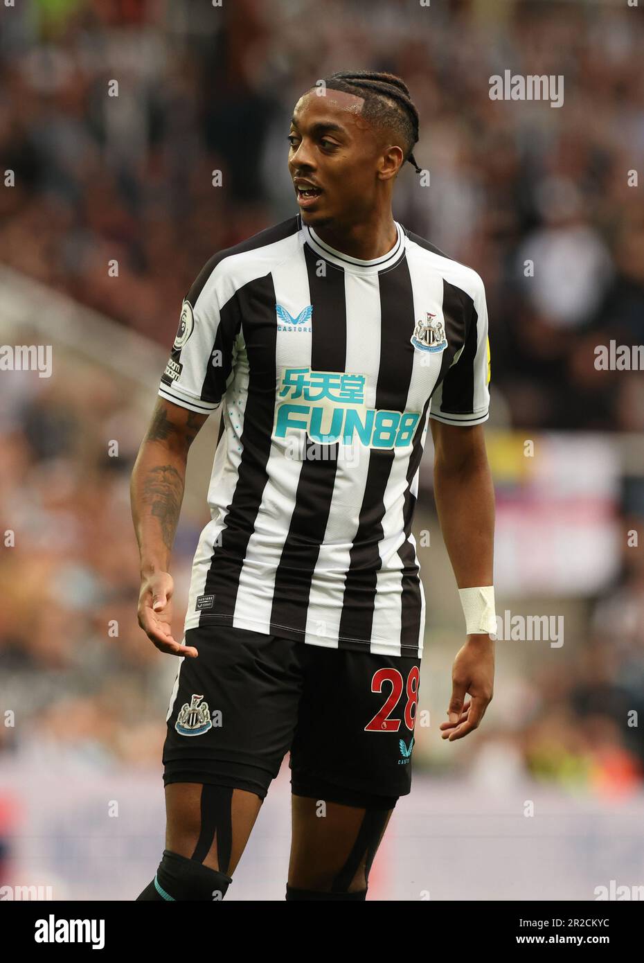 Newcastle Upon Tyne, UK. 18th May, 2023. Joe Willock of Newcastle ...