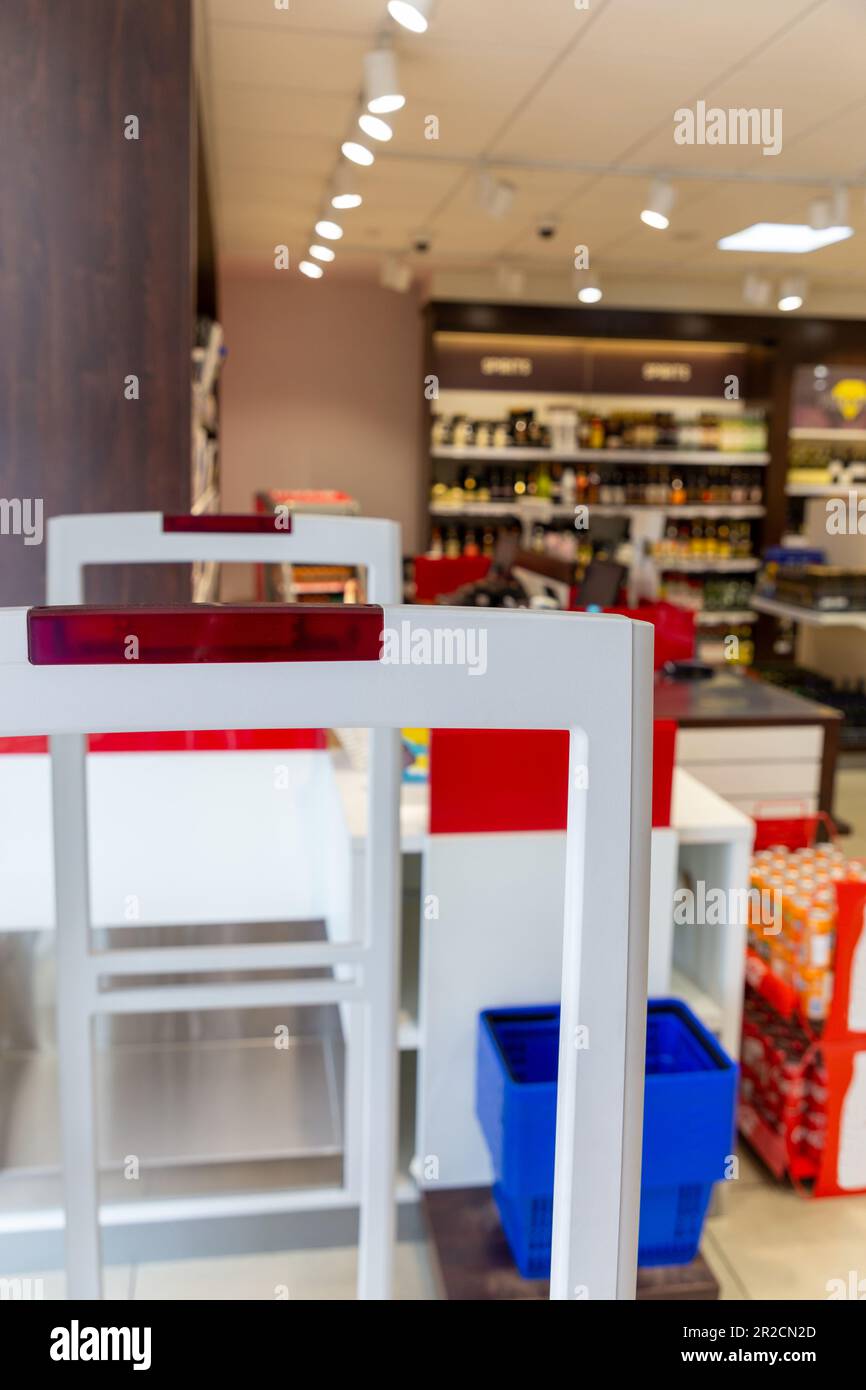 Scanner entrance gate for prevent theft in a duty free store. Detection ...