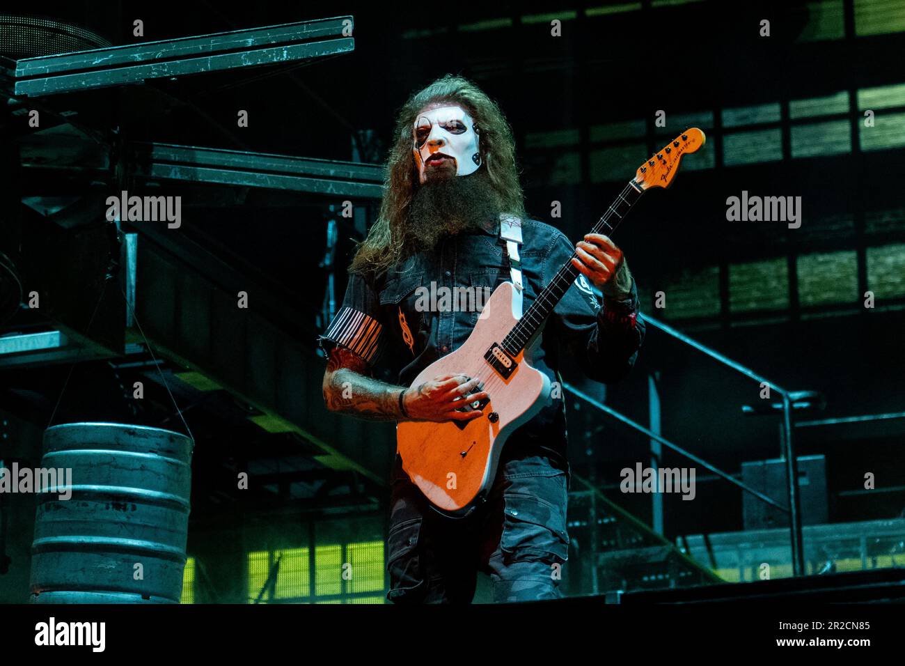 Jim Root of Slipknot performs at the Welcome To Rockville Music ...