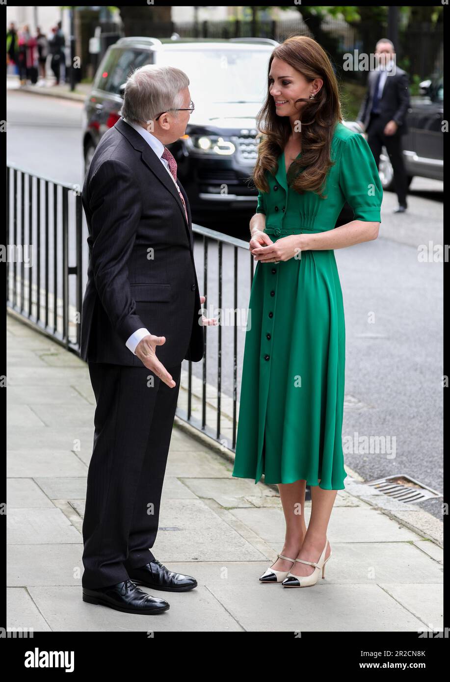 London, UK, 18/05/2023. United Kingdom. Princess of Wales visits Anna ...