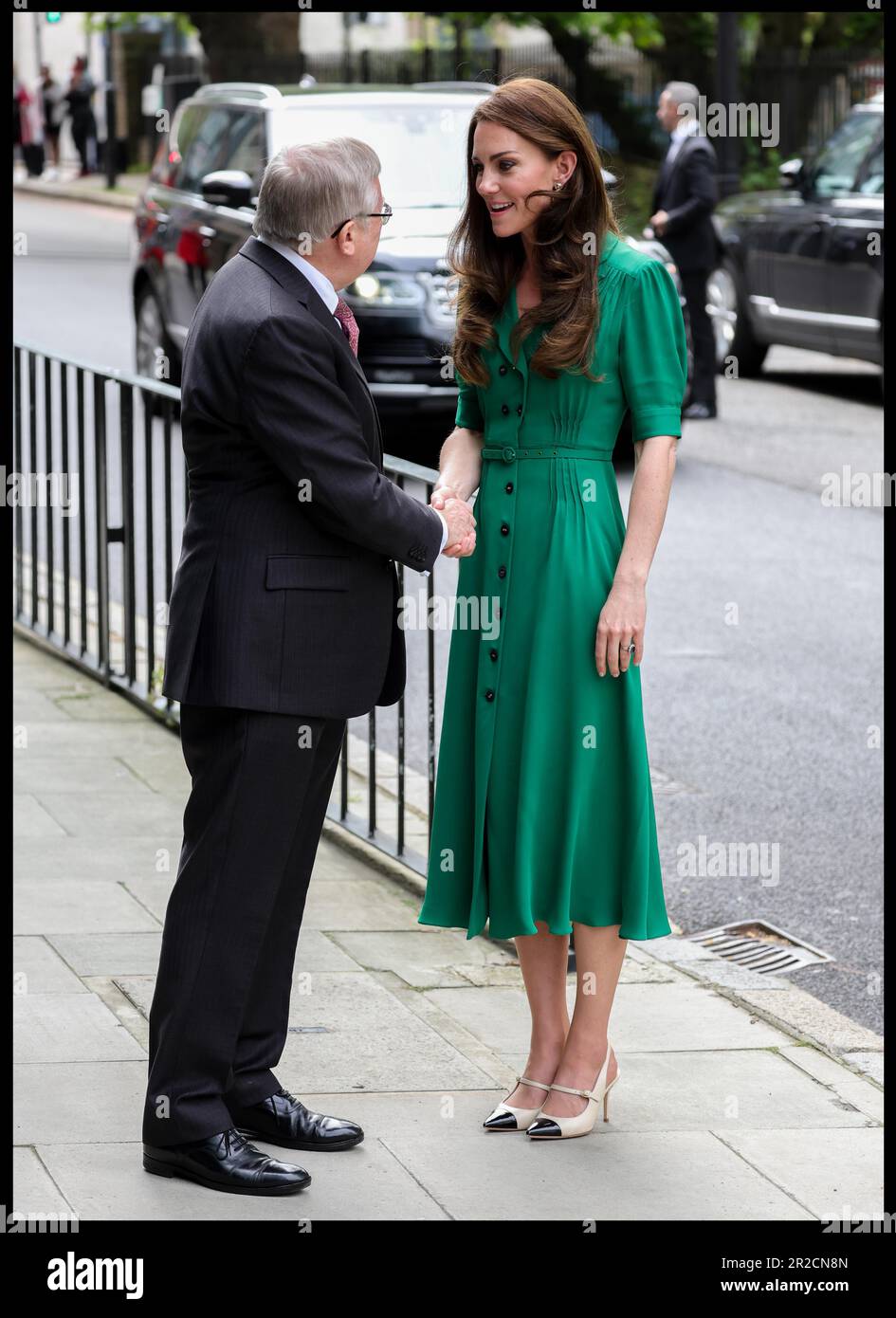 London, UK, 18/05/2023. United Kingdom. Princess of Wales visits Anna ...