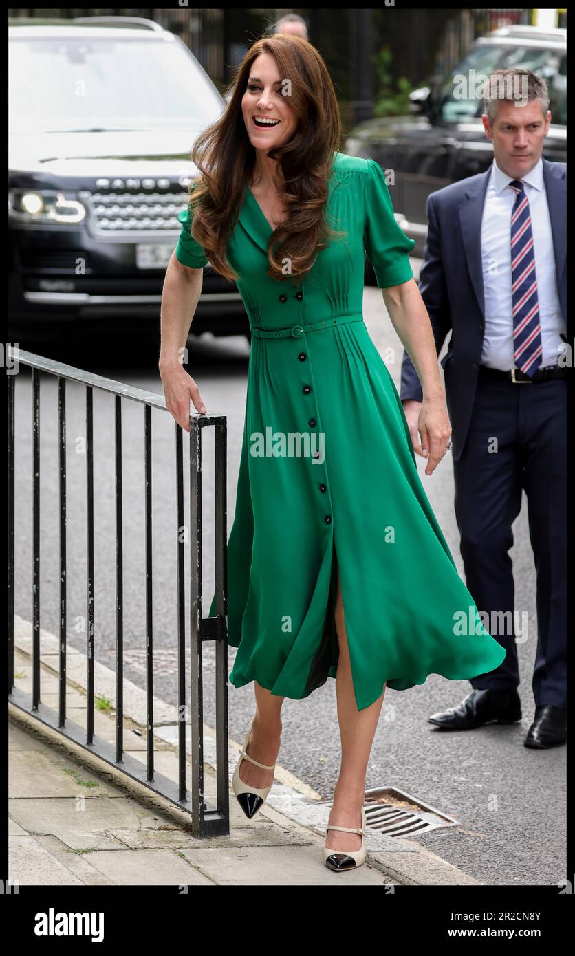 London, UK, 18/05/2023. United Kingdom. Princess of Wales visits Anna ...