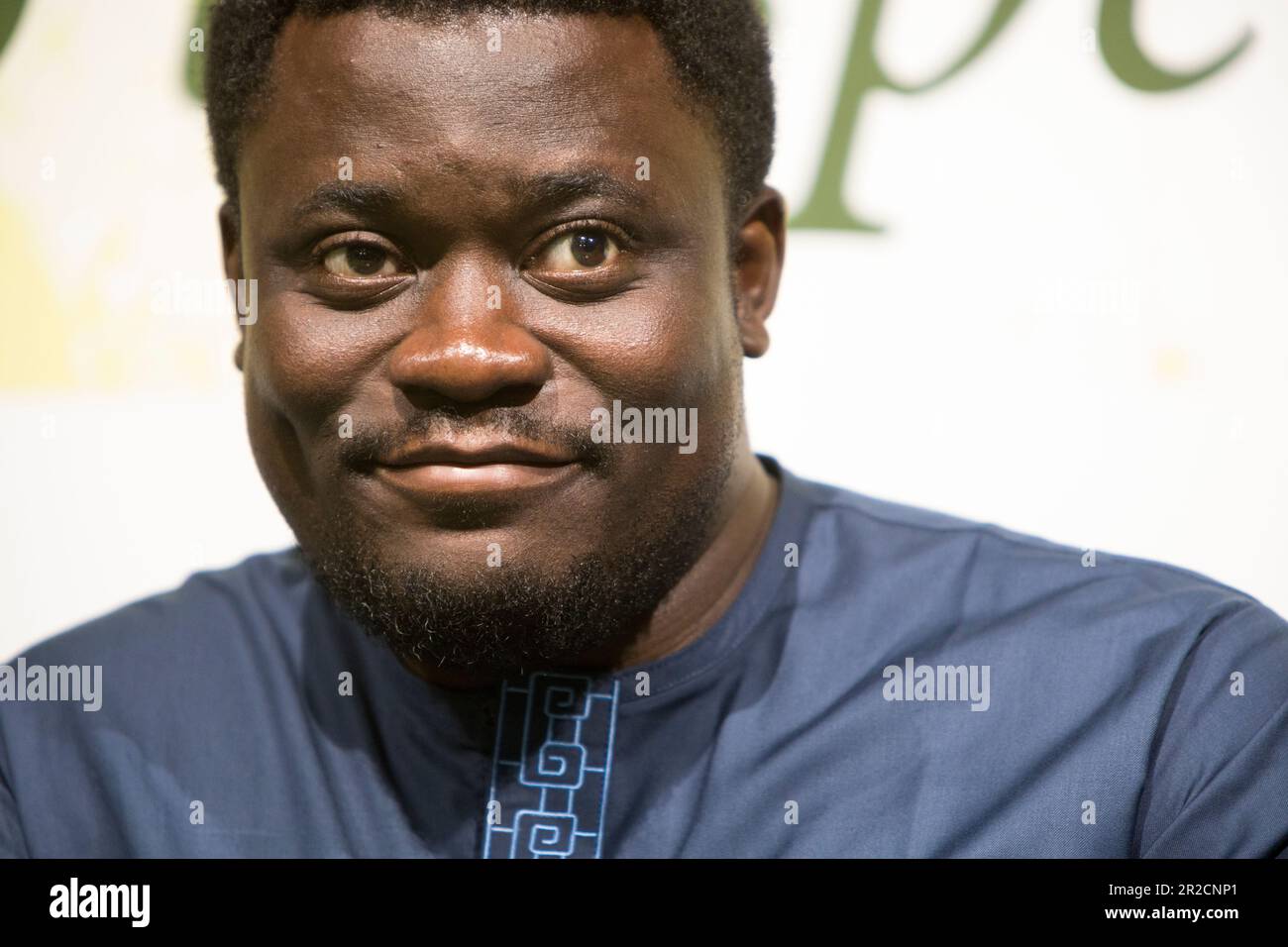 Torino, Italy. 18th May, 2023. Nigerian philosopher and writer Bayo ...