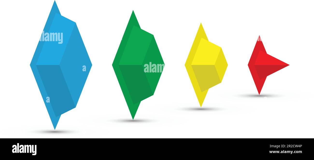 Red color pyramid shape hi-res stock photography and images - Alamy