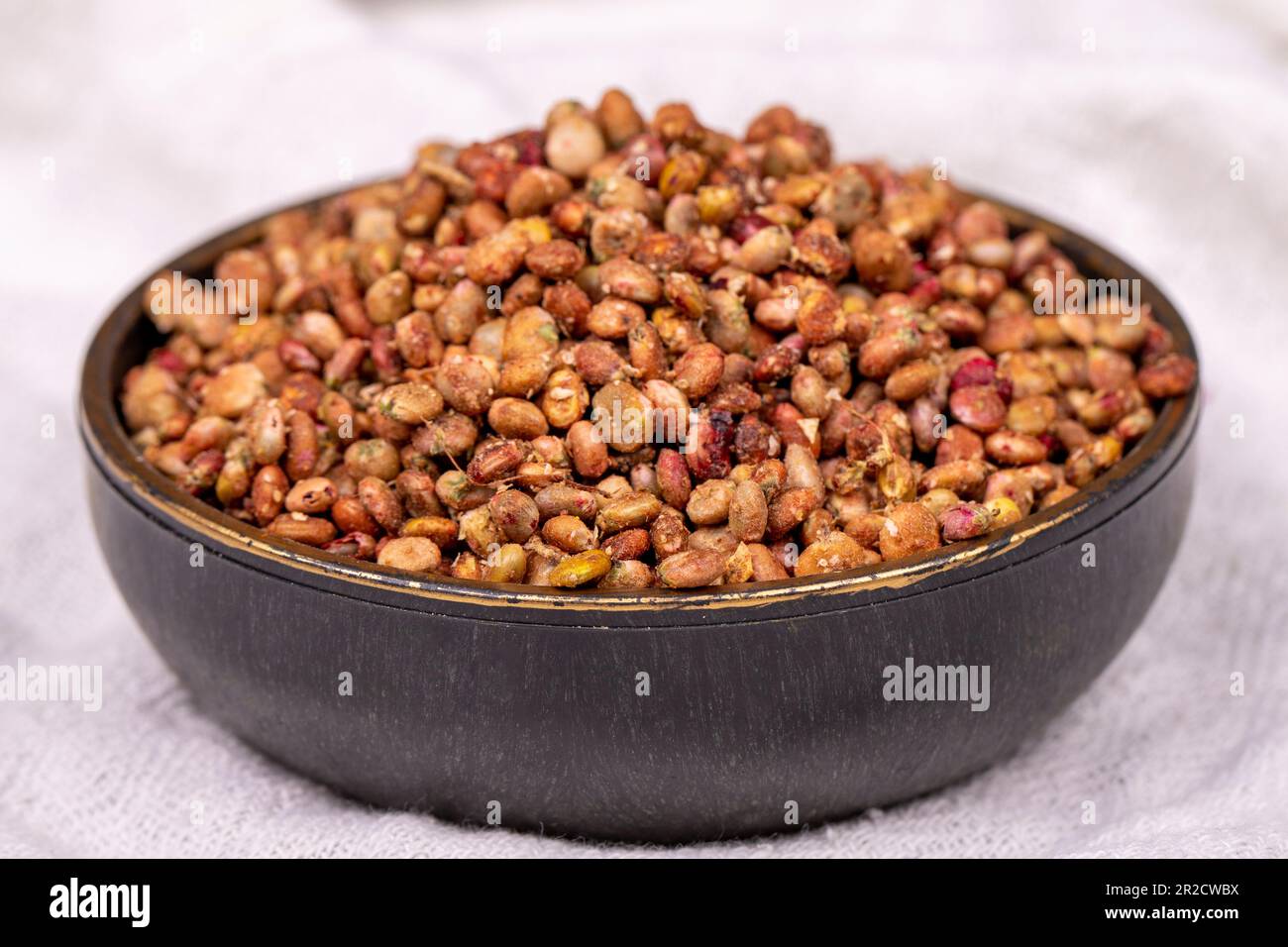 Sumac seeds. Dried sumac berries on white background. Spice concept ...
