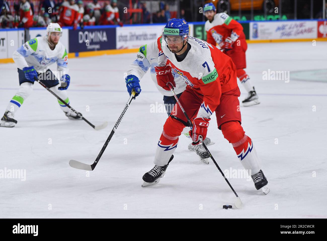 LATVIA, RIGA - 18.05.23: DVORAK Tomas. Game Czech Republic vs Slovenia ...