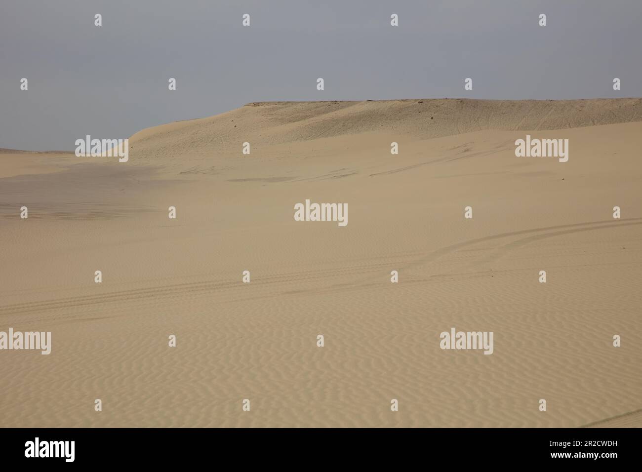 desert and sand on an over casted weather Stock Photo - Alamy