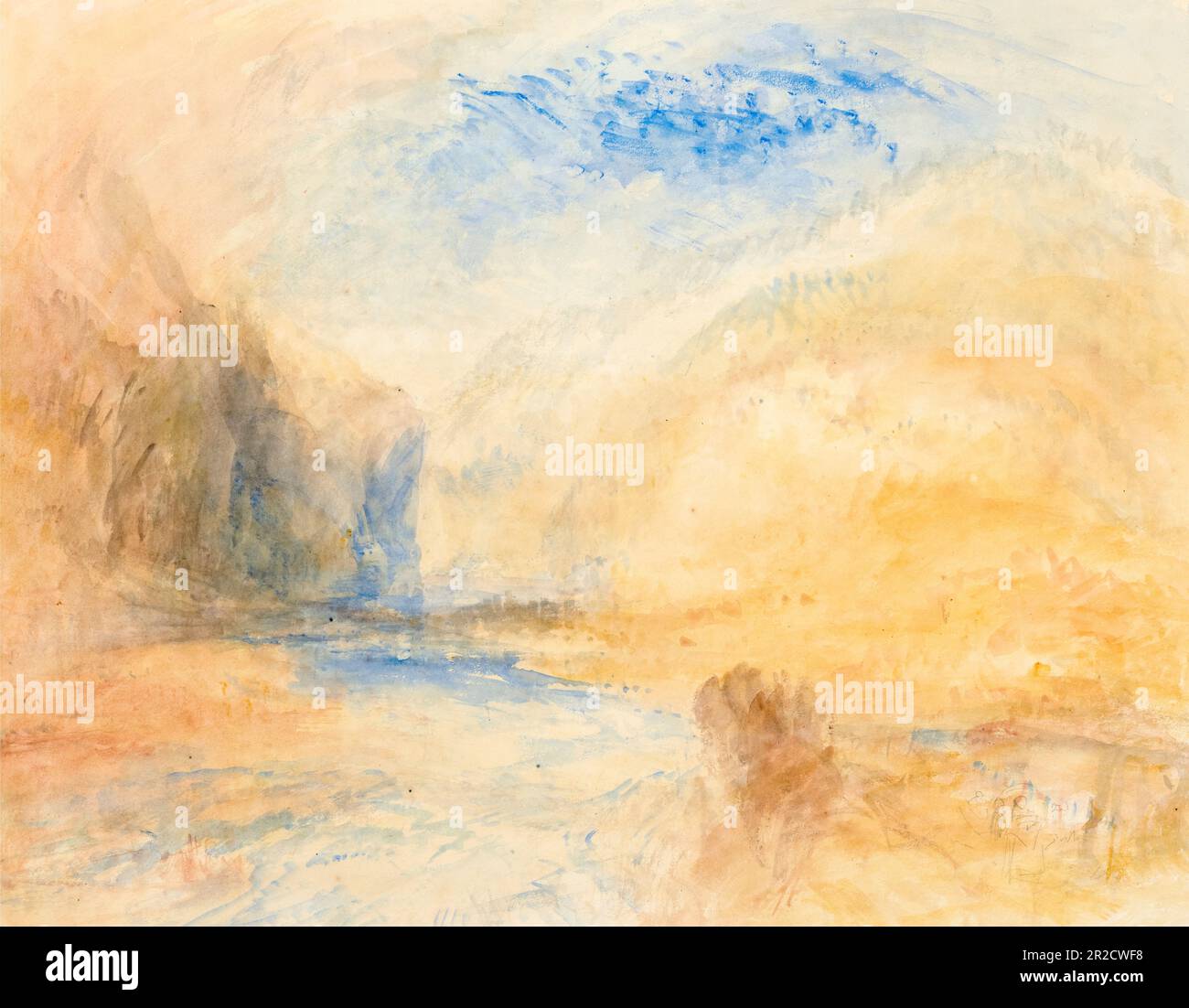 Joseph mallord william turner lake hi-res stock photography and images ...