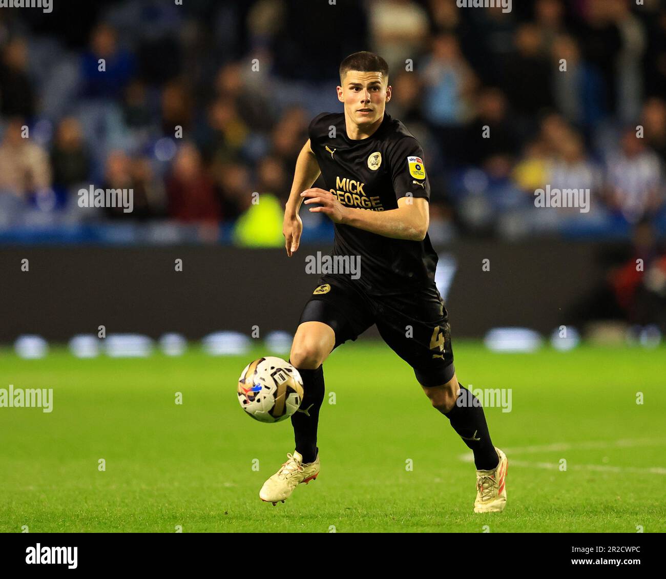 Ronnie Edwards of Peterborough United during the Sky Bet League 1 Play ...