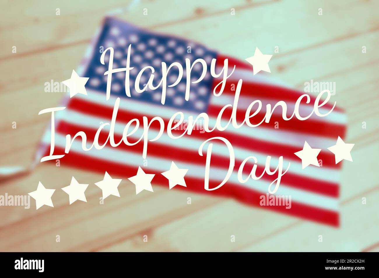 Happy Fourth of July USA Flag Stock Photo - Alamy
