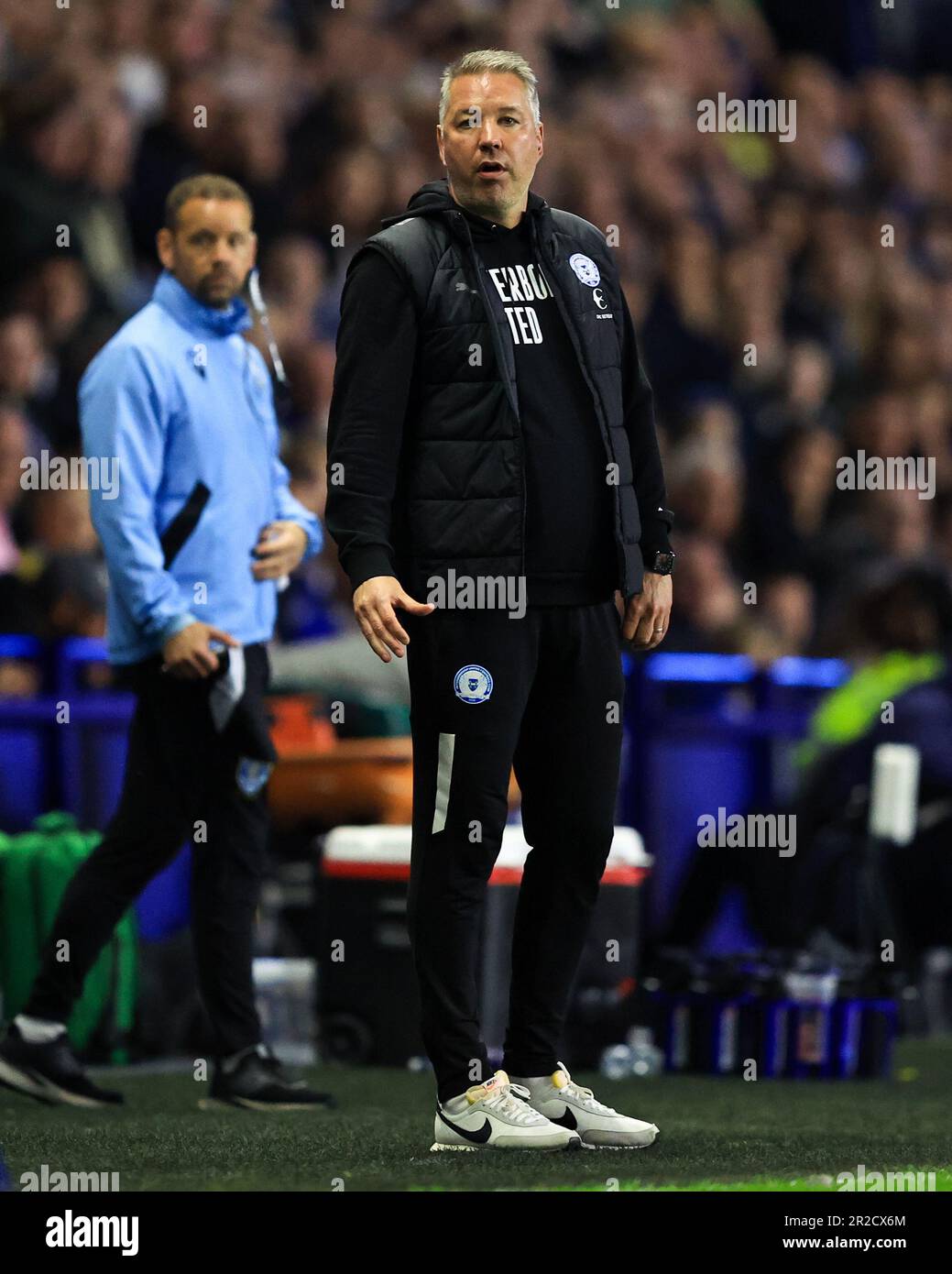 Peterborough United manager Darren Ferguson during the Sky Bet League 1 ...