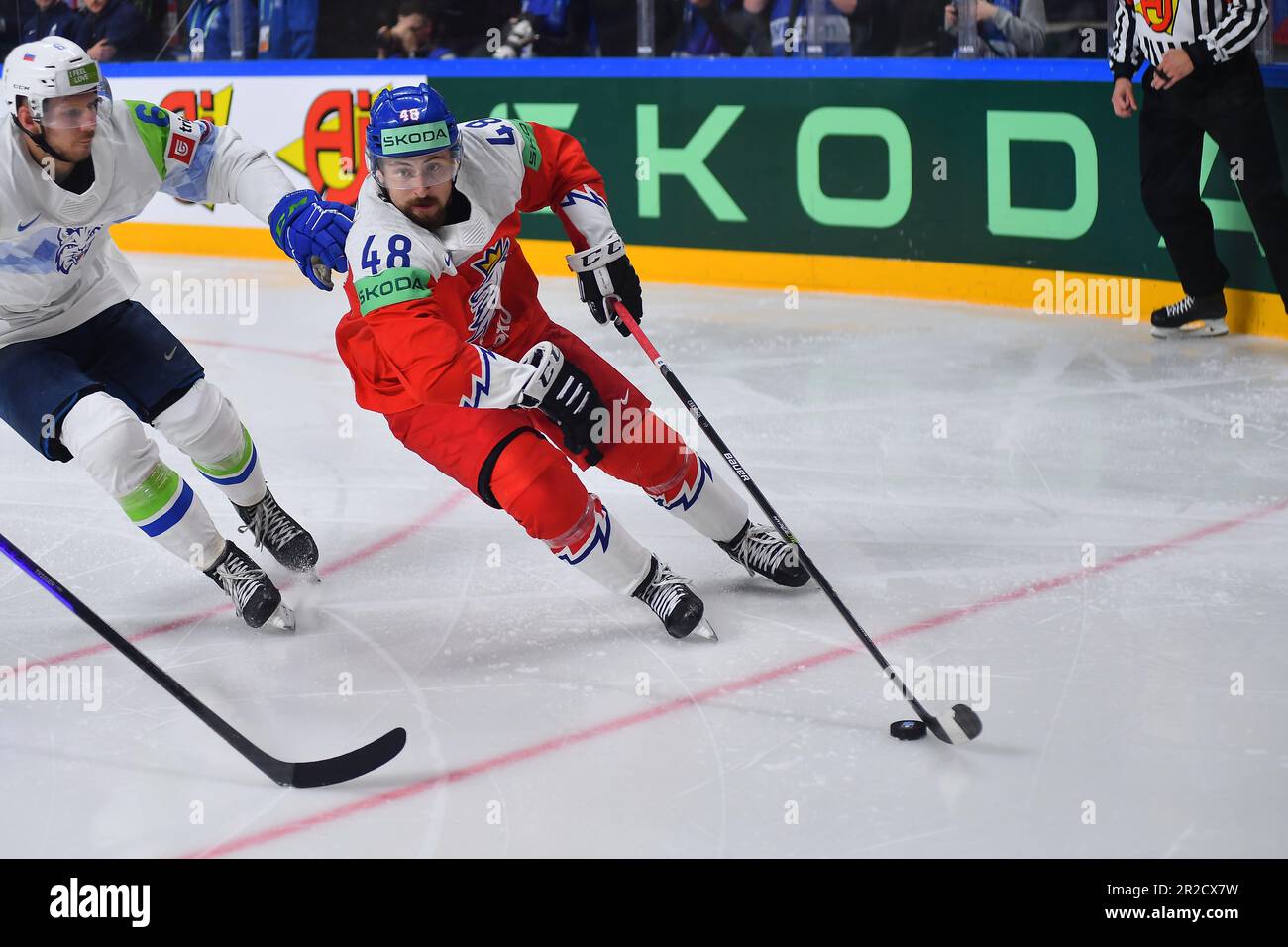 LATVIA, RIGA - 18.05.23: CERNOCH Jiri. Game Czech Republic vs Slovenia ...
