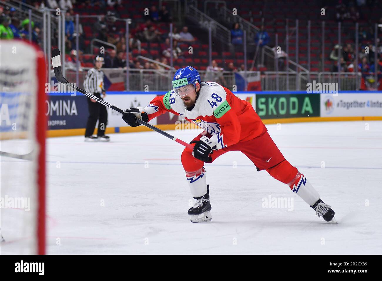 LATVIA, RIGA - 18.05.23: CERNOCH Jiri. Game Czech Republic vs Slovenia ...